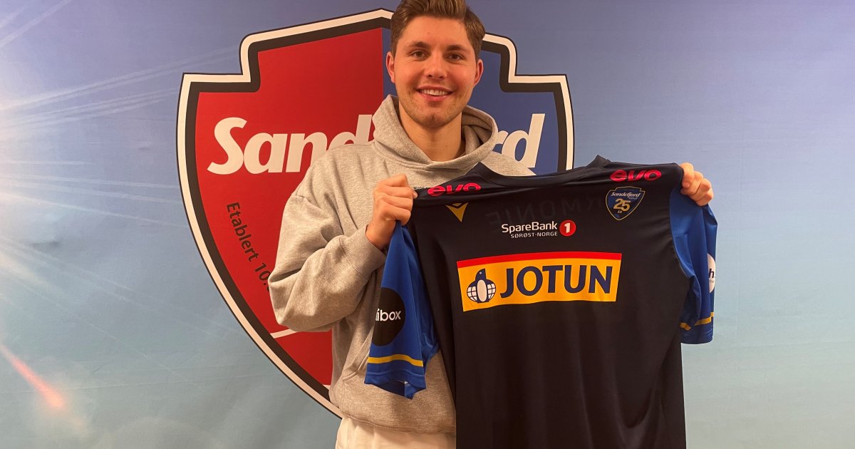 Andreas van der Spa klar for SF / Sandefjord