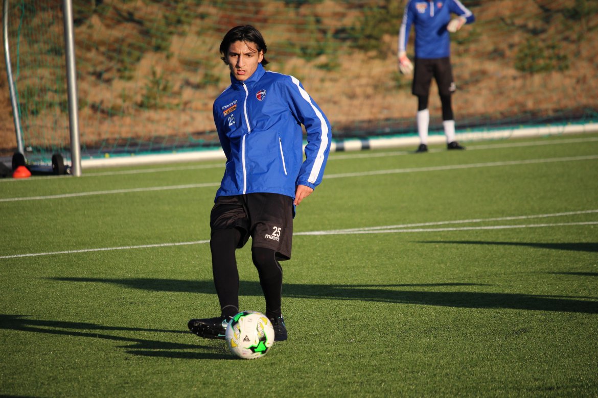 Før kampen mot Notodden / Sandefjord